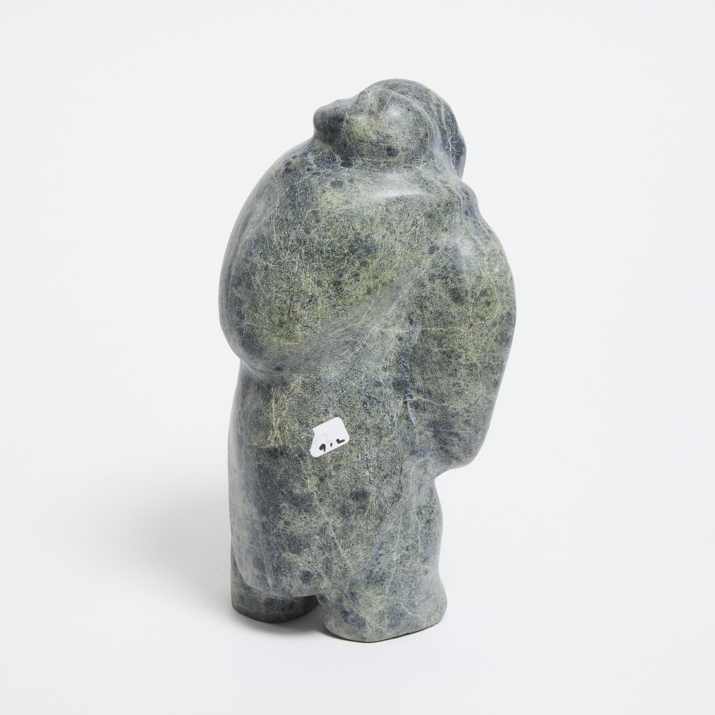 Barnabus Arnasungaaq | MOTHER WITH CHILD IN AMAUTI | MutualArt