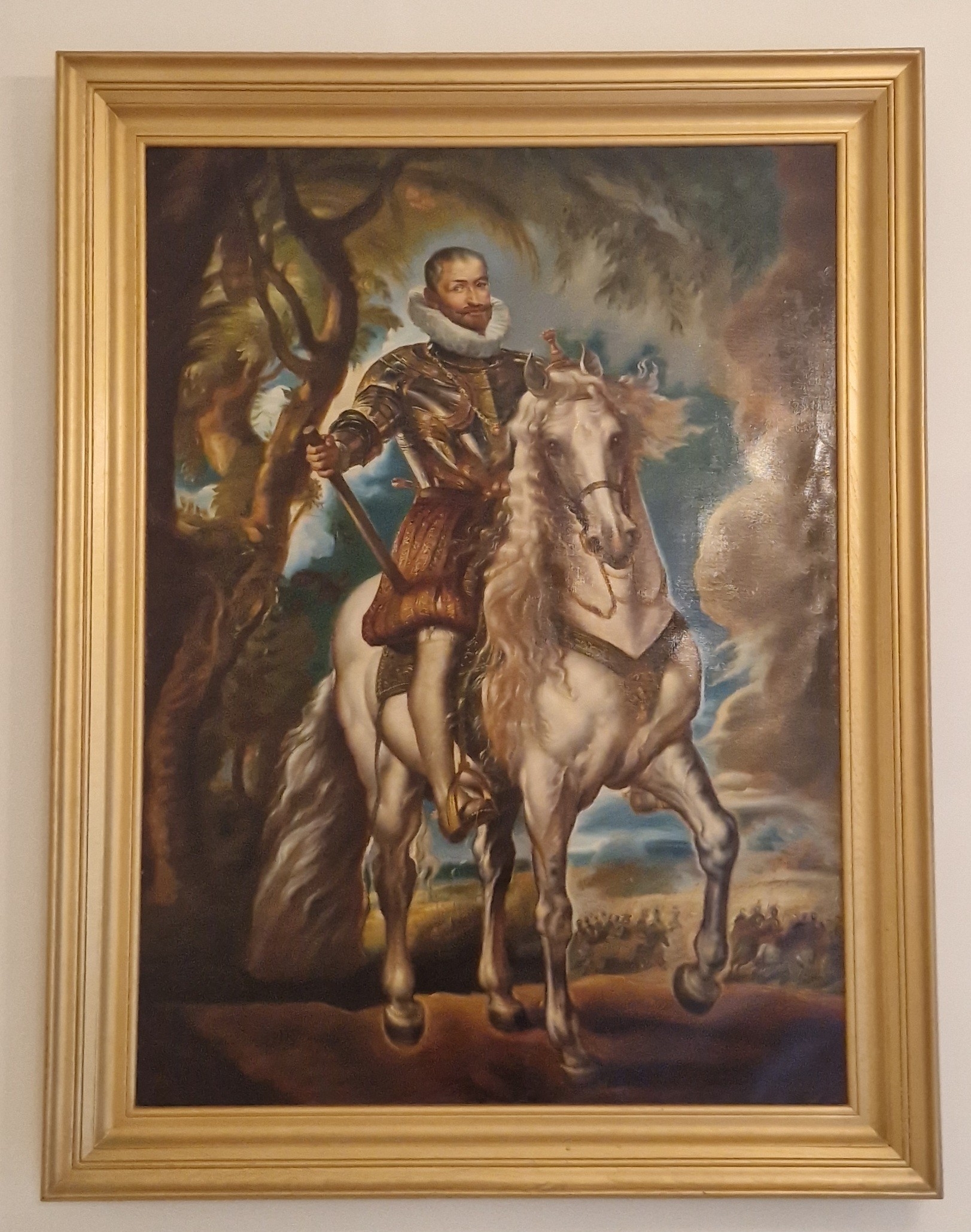 Peter Paul Rubens | Equestrian Portrait of the Duke of Lerma | MutualArt