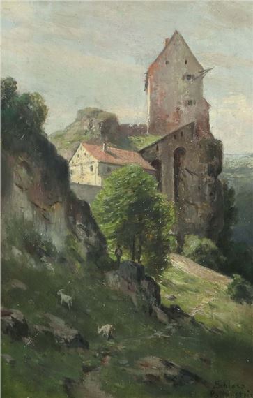 August Splitgerber | Schloß Pottensein (1903) | MutualArt