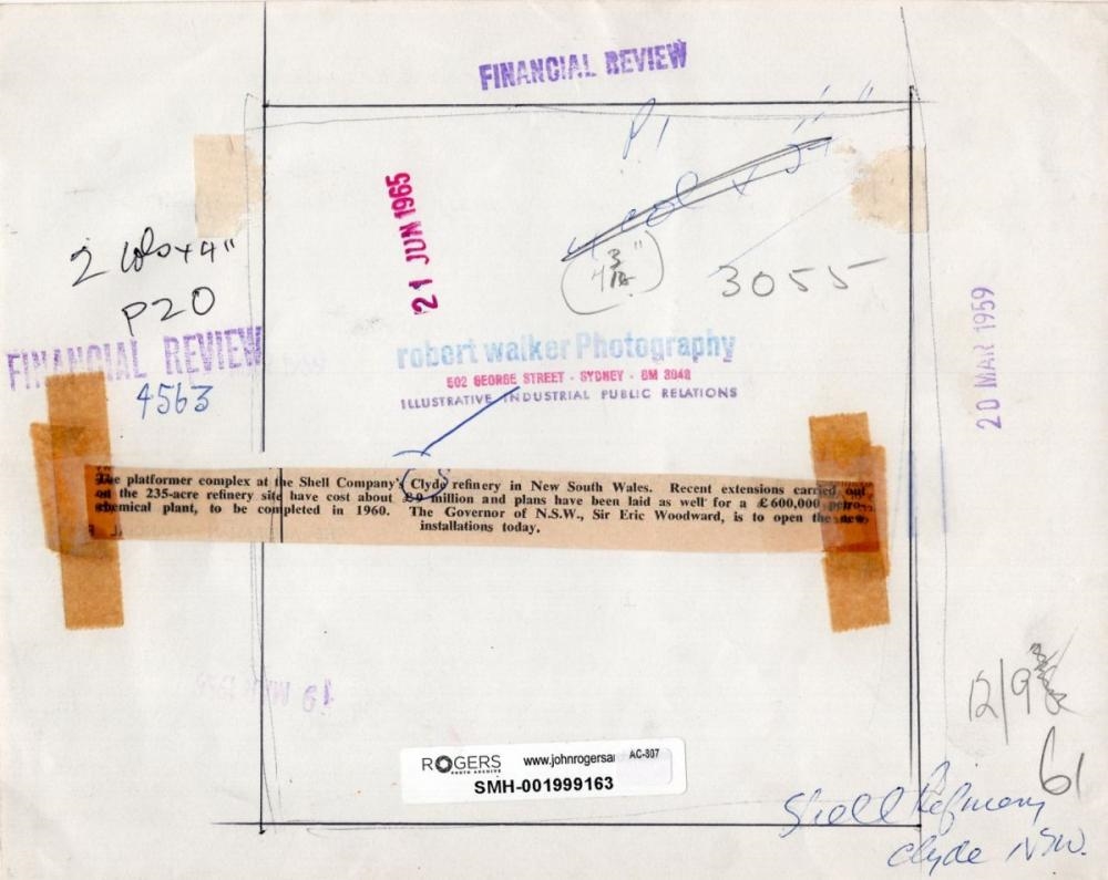 Robert Walker | The platformer complex at the Shell Company's Clyde ...