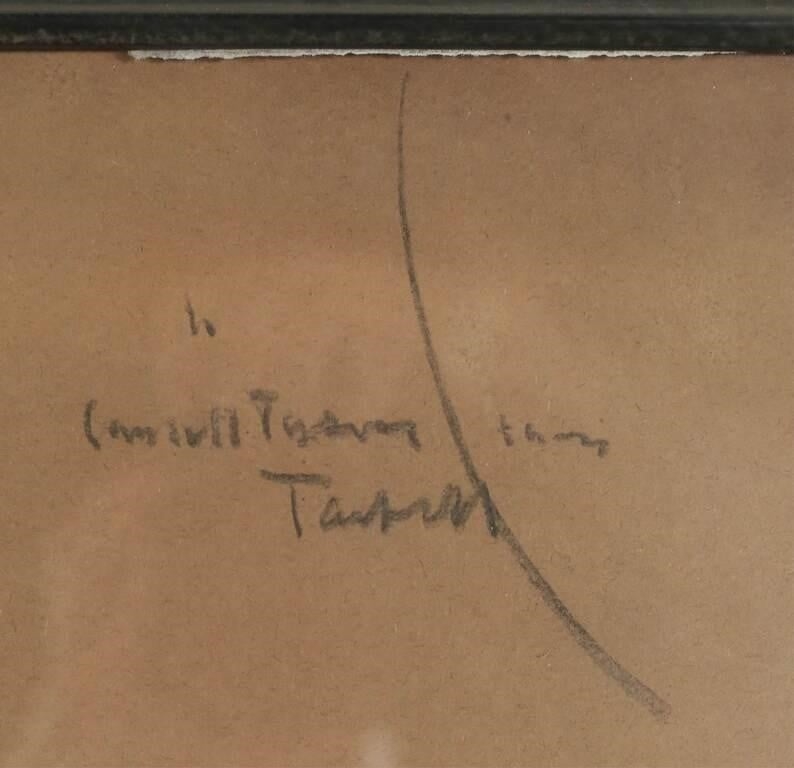 Edmund Charles Tarbell | Edmund Tarbell Chalk Drawing Female Nude ...