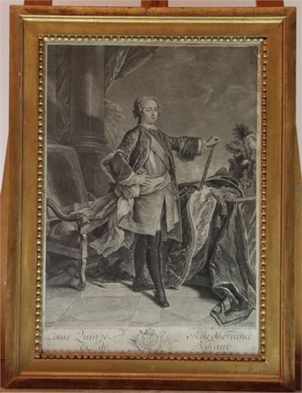 Louis-Michel Van Loo | Portrait de Louis XV, Roi de France | MutualArt