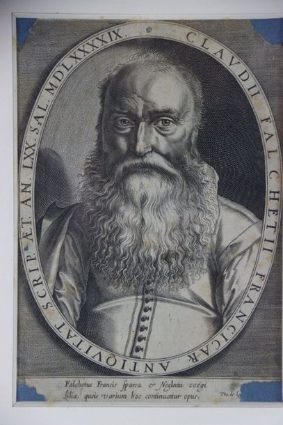 Thomas de Leu | Portrait de Claude Fauchet | MutualArt