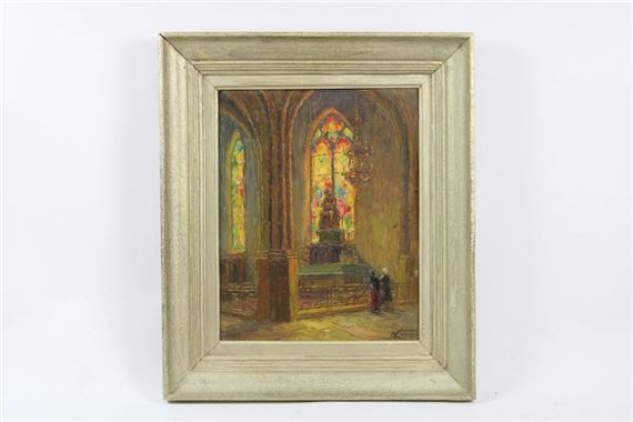 Victor Louis Cuguen | Eglise Saint Pierre Moulins | MutualArt