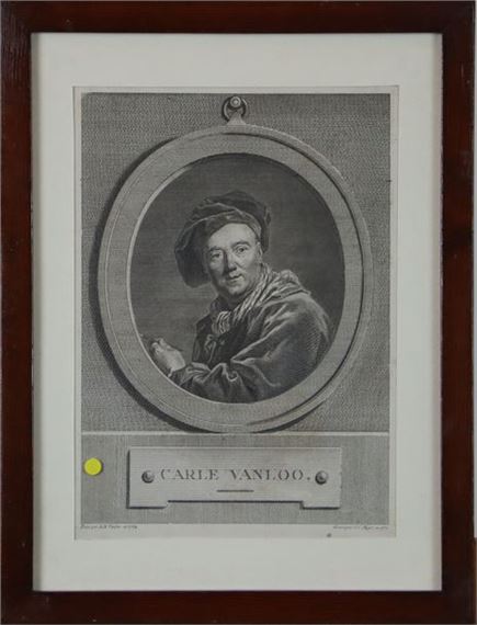 Louis-Michel Van Loo | Portrait de Carle van Loo | MutualArt