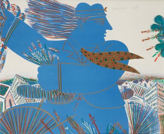 Alecos Fassianos | Alexandre FASSIANOS (1935-2022) La recolte ...