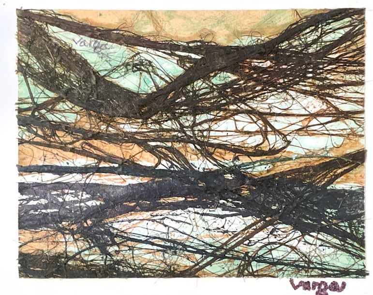 Ferenc Varga | Ferenc VARGA (1906-1989) Composition abstraite (1975) | MutualArt