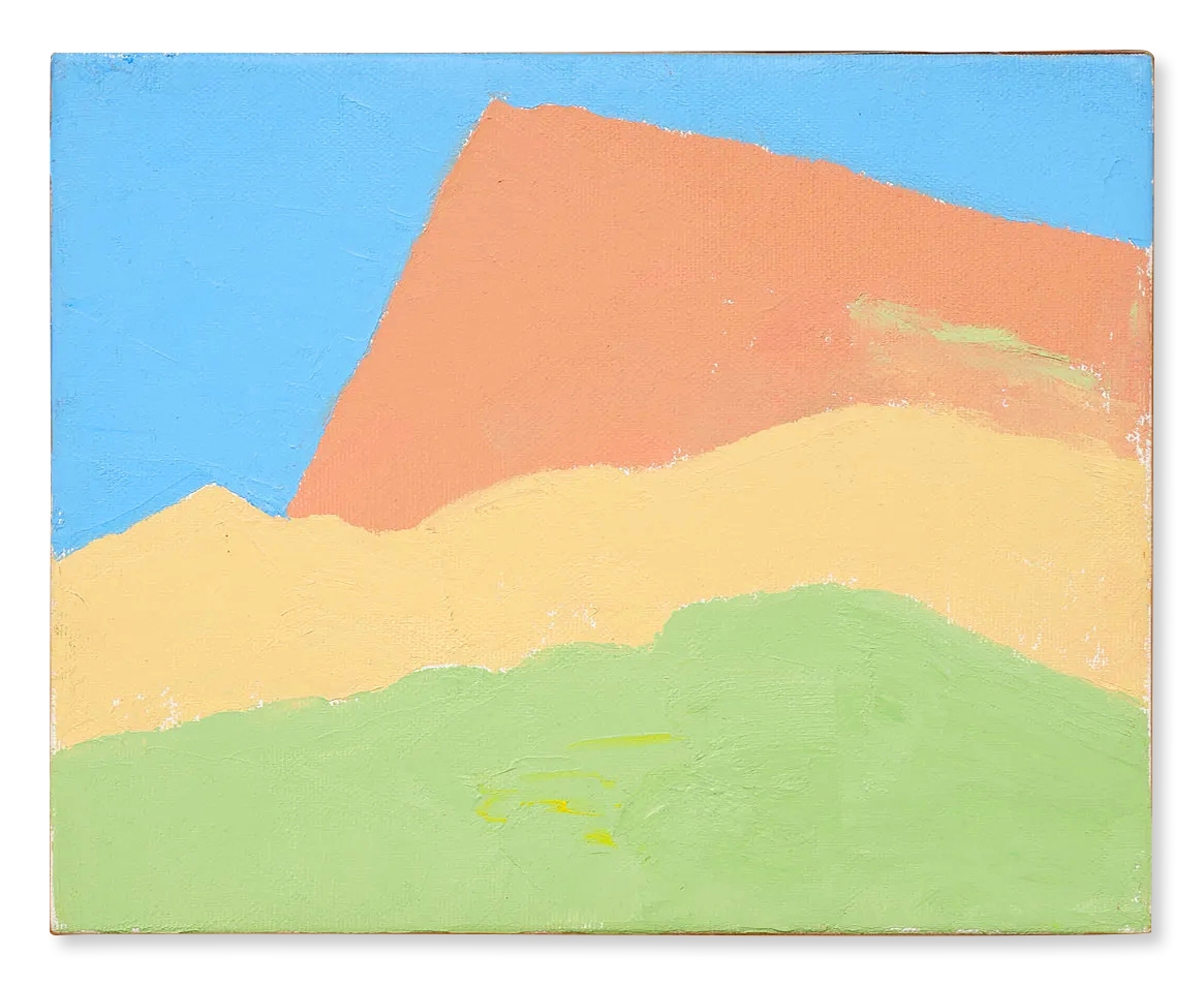 Etel Adnan | Blessed day | MutualArt