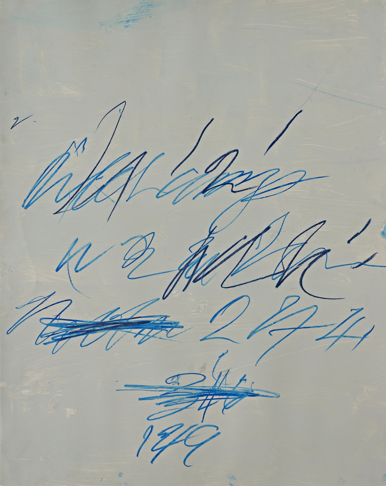 Cy Twombly | Untitled (1970) | MutualArt