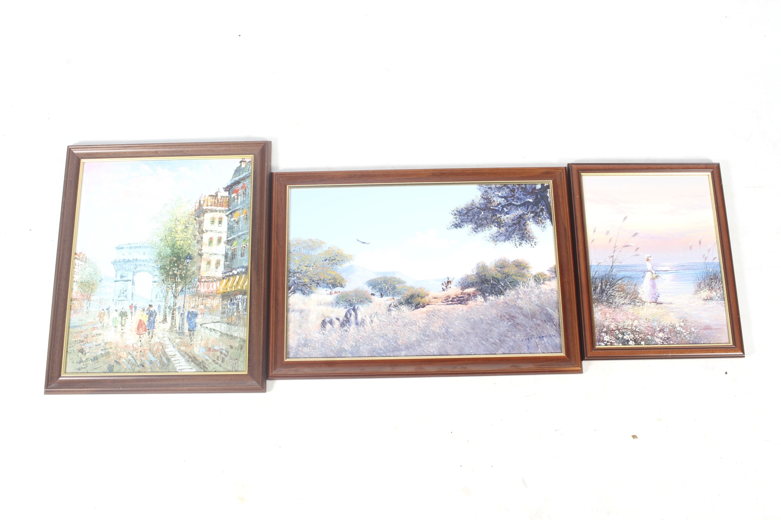 Boy Molefe | Three contemporary oil on canvases | MutualArt