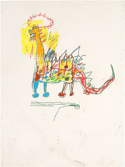 Jean-Michel Basquiat | Untitled (1982) | MutualArt