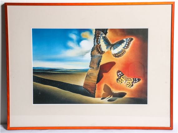 Salvador Dalí | Landscape with Butterflies | MutualArt