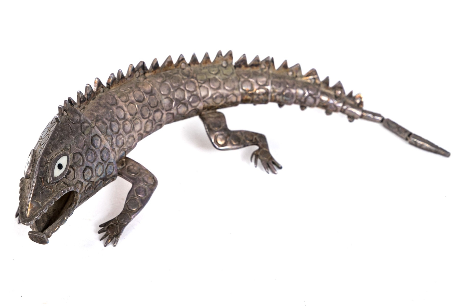 Emilia Castillo | Emilia Castillo Taxco Silver Plated Articulated ...