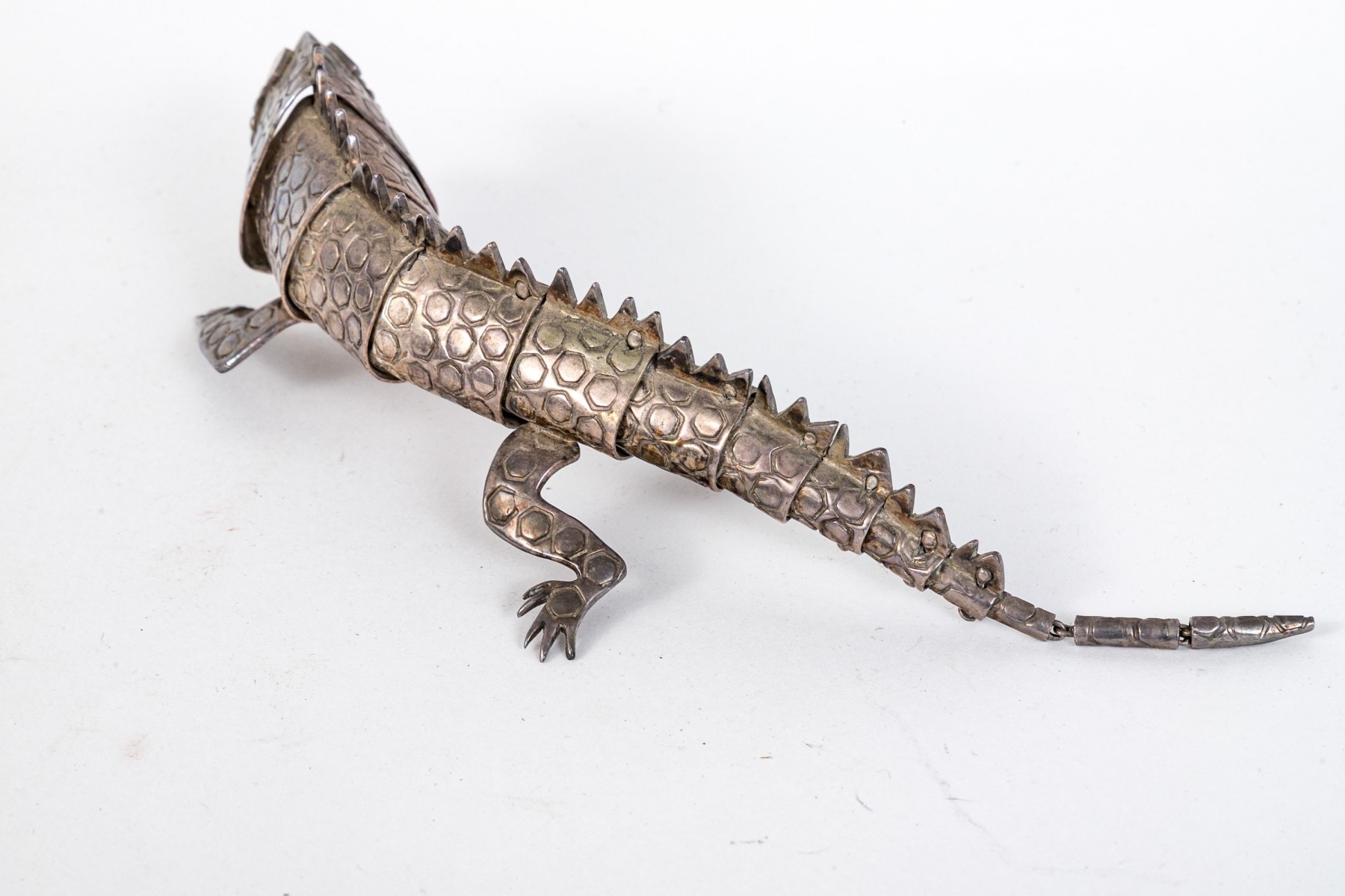 Emilia Castillo | Emilia Castillo Taxco Silver Plated Articulated ...