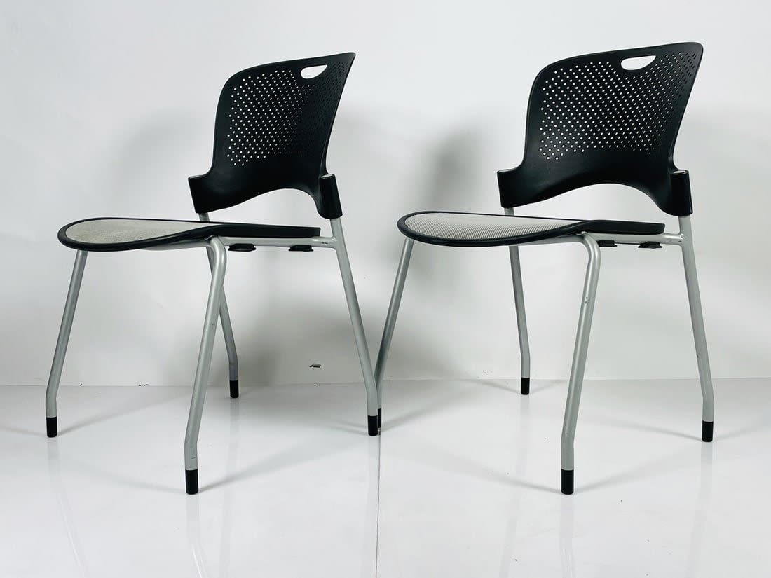 Herman Miller | Pair of Caper Office/Stacking Chairs | MutualArt