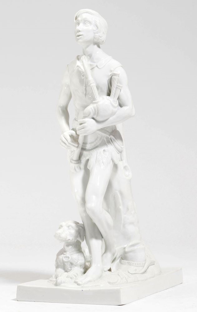 Willi Münch-Khe | ART DECO FIGURE OF THE SIMPLICIUS SIMPLICISSIMUS ...