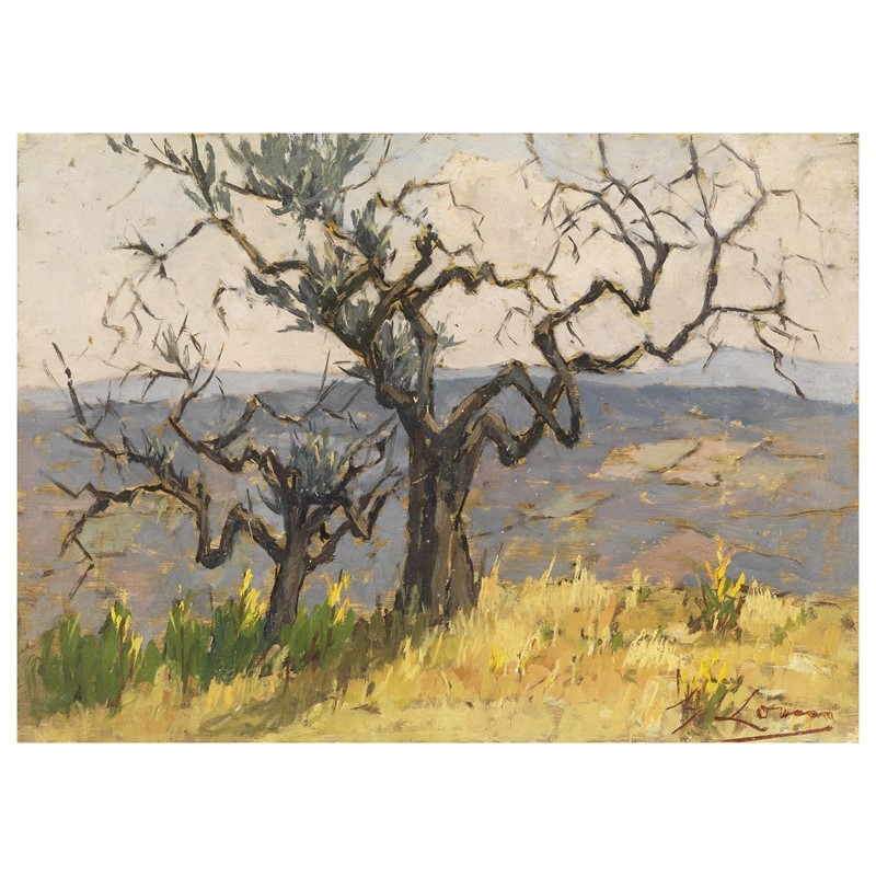 Giovanni Lomi | Meriggio ad Antignano (Circa 1960) | MutualArt