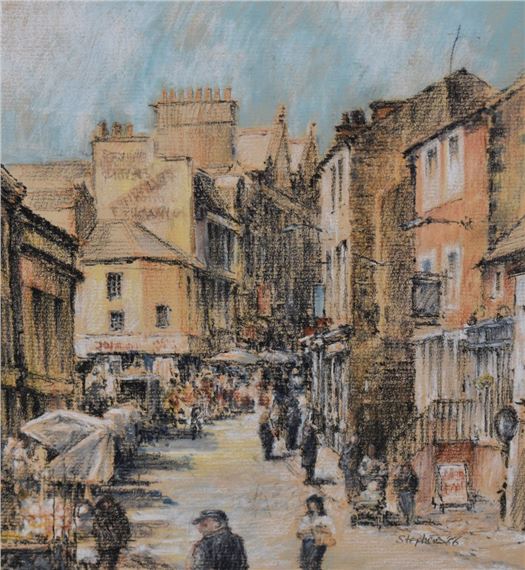 Chris Stephens | 'Lower Church Street | MutualArt