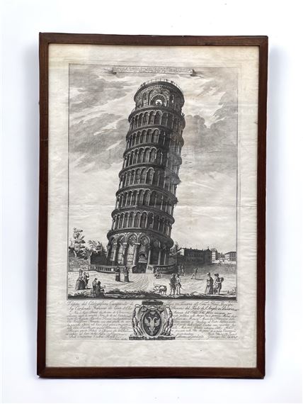 Ferdinando Fambrini | Veduta del Celbratissimo Campanile di Pisa in ...