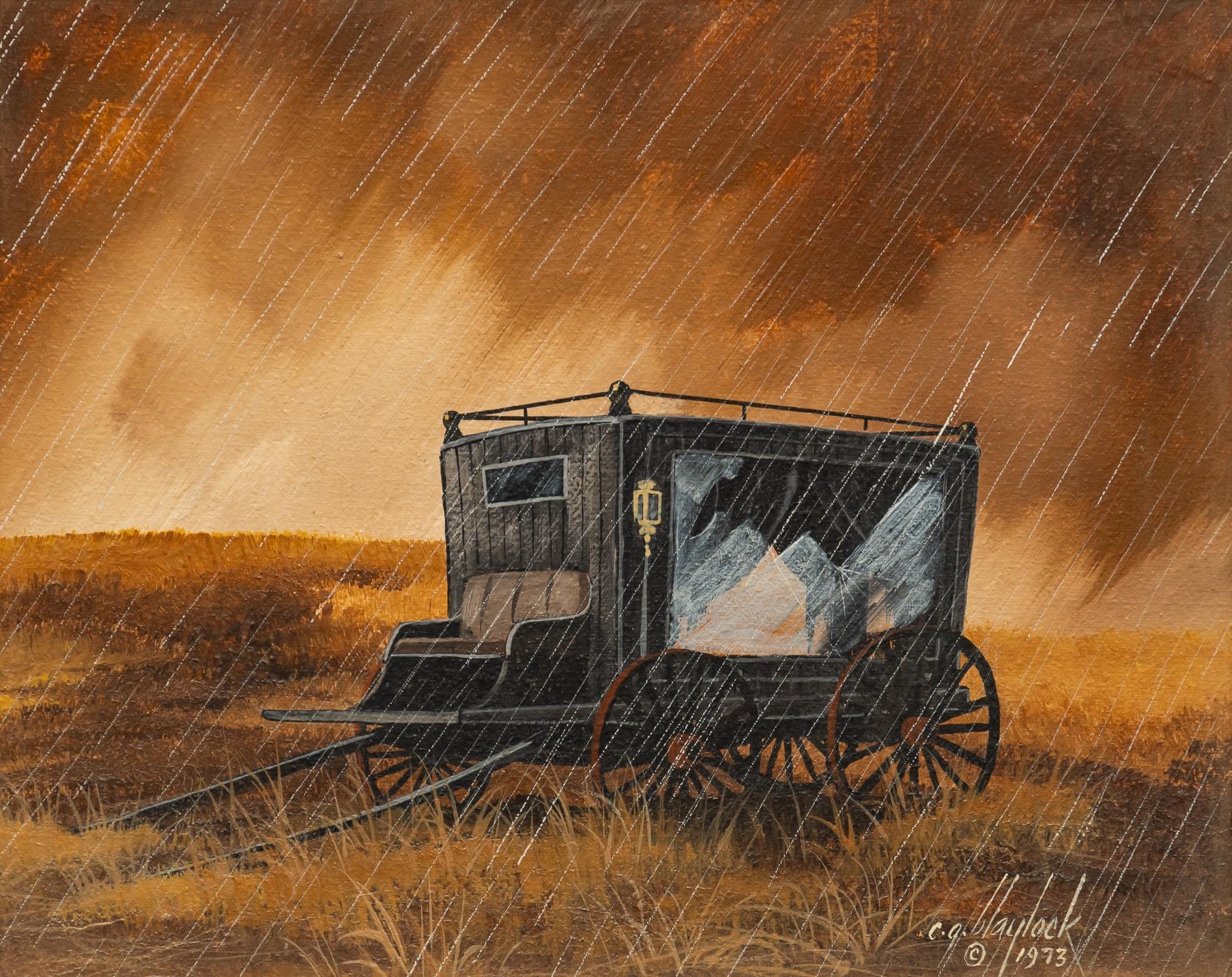 Charles Blaylock | Abandoned Hearse (1973) | MutualArt