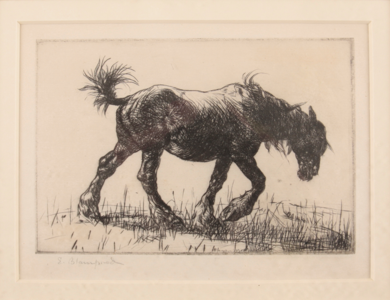 Edmund Blampied | 'Weary' (1911) | MutualArt