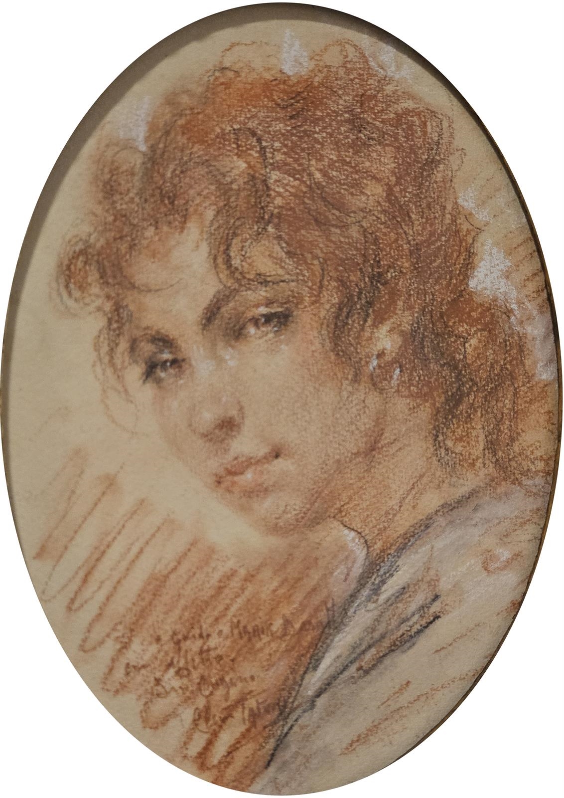 Clemente Tafuri | Volto femminile | MutualArt