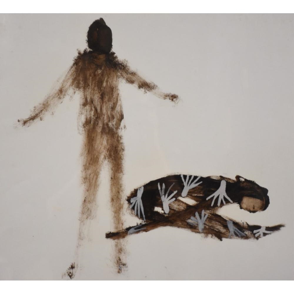 Sidney Nolan | Sidney Nolan- Rite of Spring 1965 (1965) | MutualArt