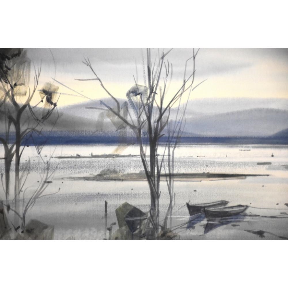 John Borrack | Mallacoota Inlet. Watercolour | MutualArt