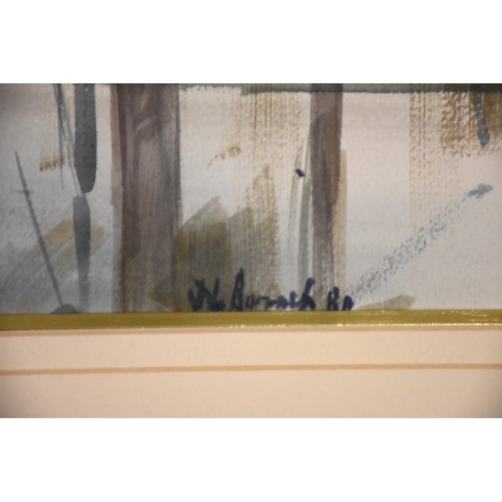 John Borrack | Mallacoota Inlet. Watercolour | MutualArt