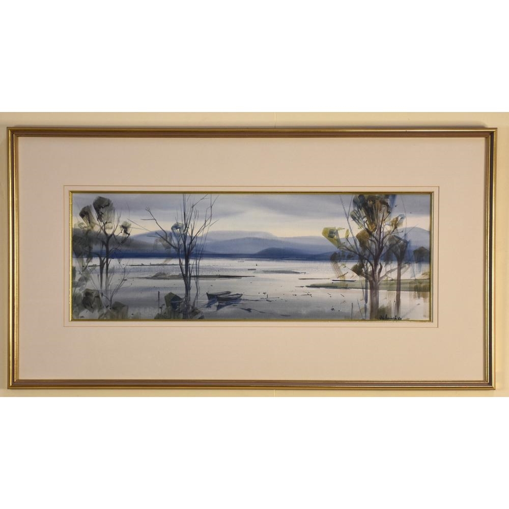 John Borrack | Mallacoota Inlet. Watercolour | MutualArt