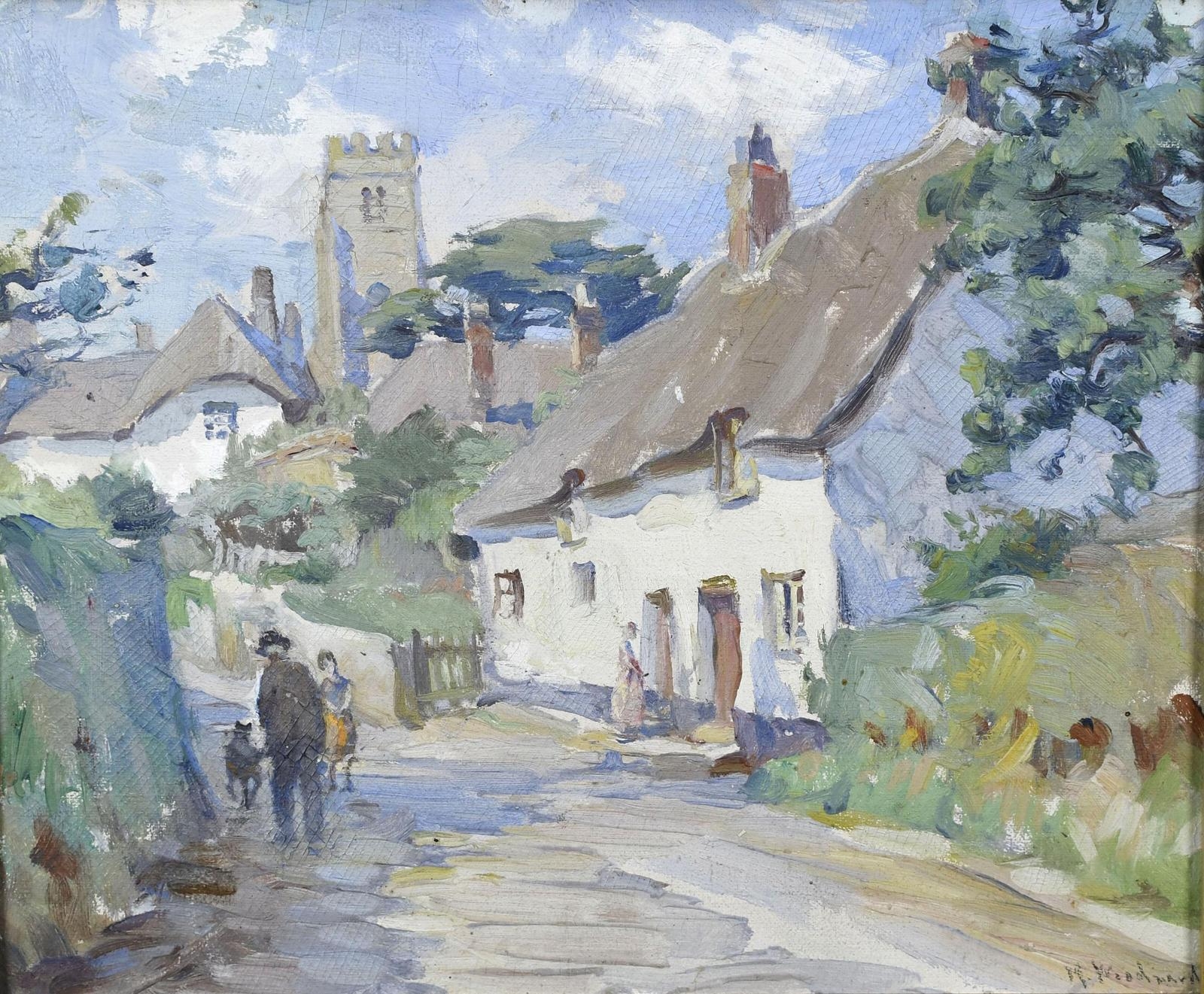 Mabel May Woodward | ENGLISH VILLAGE | MutualArt