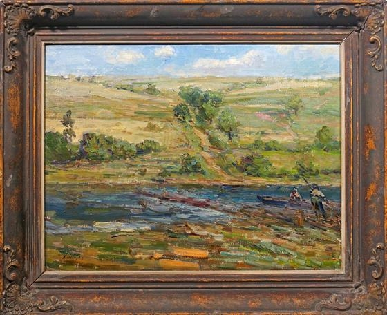 Jiri Karlinsky | Přívoz u Sázavy | MutualArt