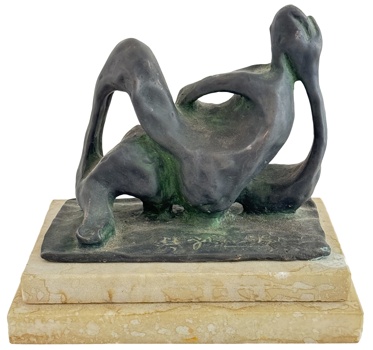 Jacques Lipchitz | HOMME ASSIS A LA GUITARE | MutualArt