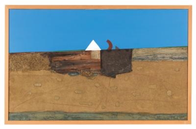 Karl Korab | Landschaft mit weißem Dreieck | MutualArt