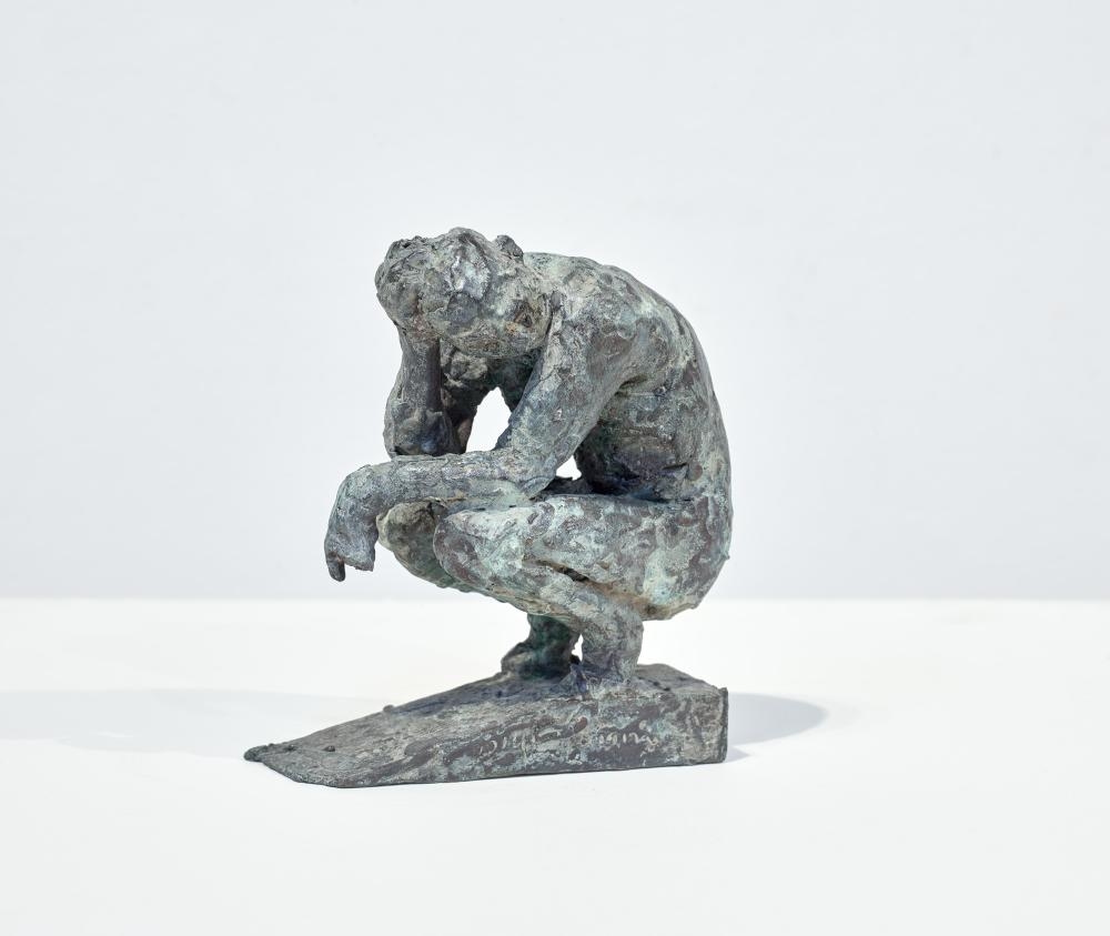 Laurence Edwards | STUDY FOR CROUCHING MAN (2014) | MutualArt