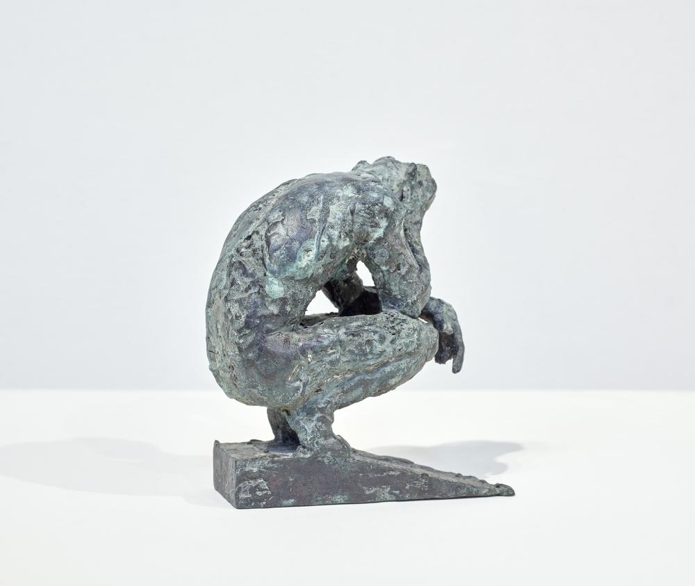 Laurence Edwards | STUDY FOR CROUCHING MAN (2014) | MutualArt