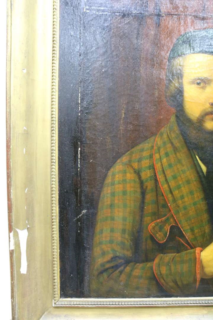 Joseph Leiendecker | Portret van een pijprokende man | MutualArt