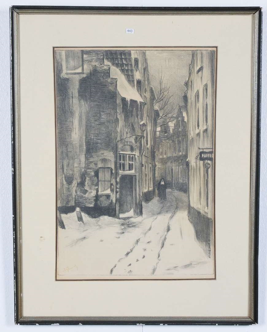 Theo Dijkwel | Straatgezicht | MutualArt