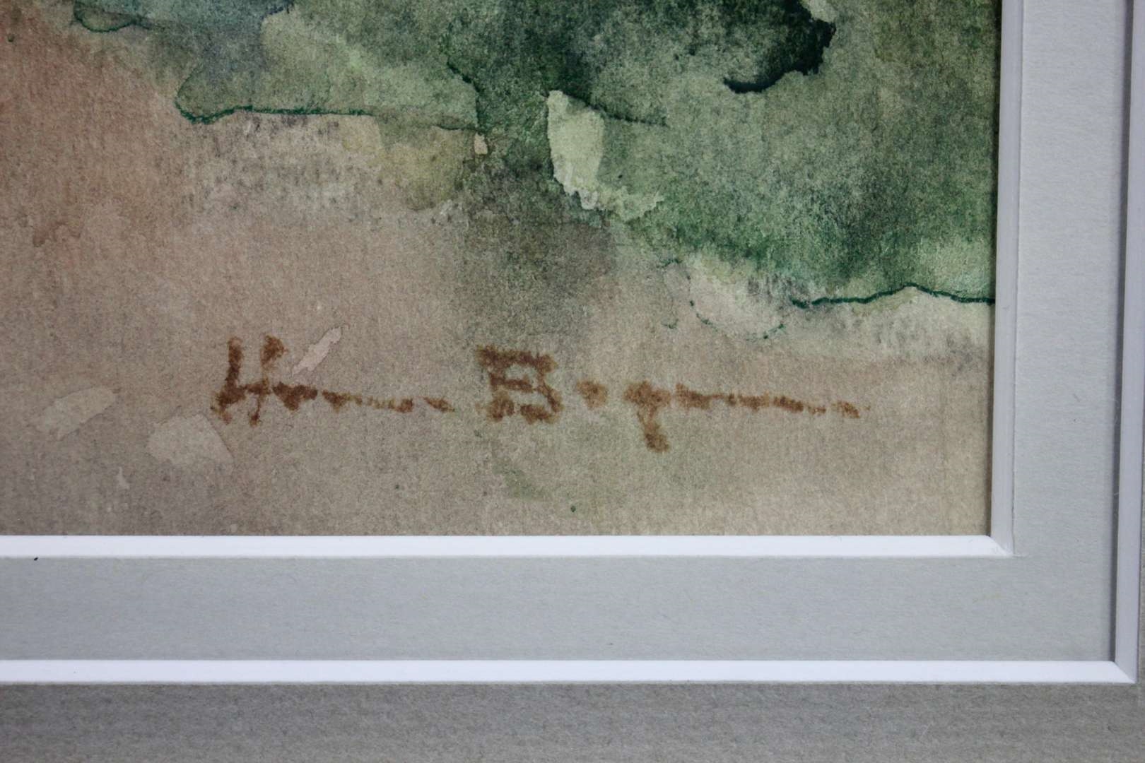 Hermanus Charles Christiaan Bogman | Oud buurtje rond de kerk | MutualArt