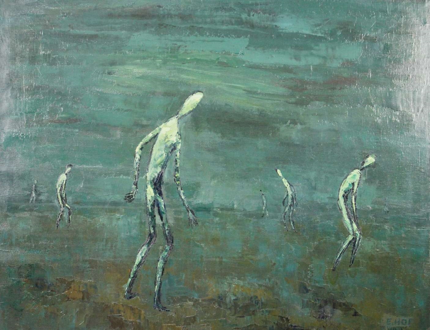 Edward Alexander (eddy) Hof | Dolende figuren | MutualArt