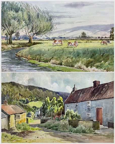 Edward H. Simpson | Marishes and Langdale End | MutualArt