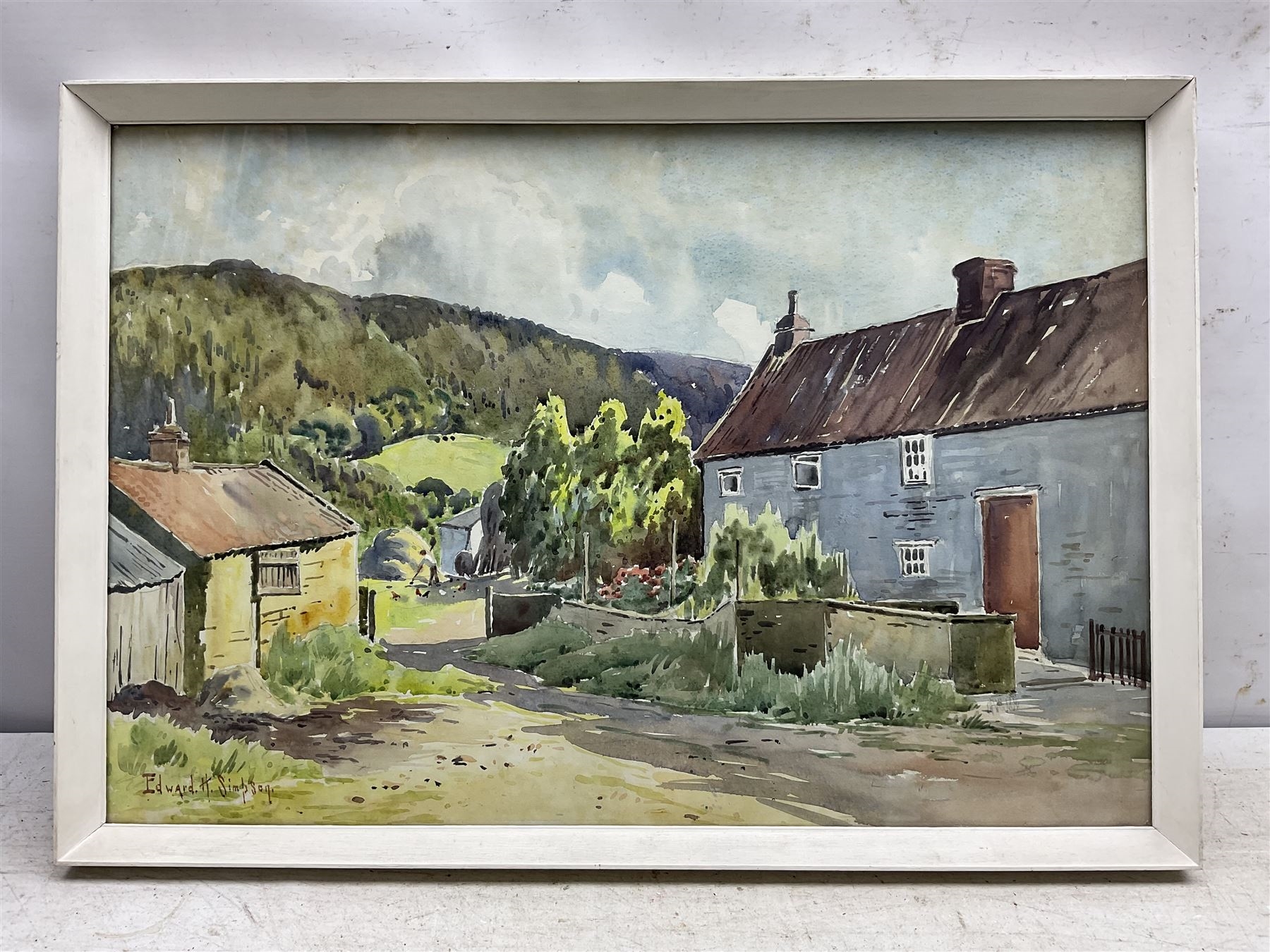 Edward H. Simpson | Marishes and Langdale End | MutualArt