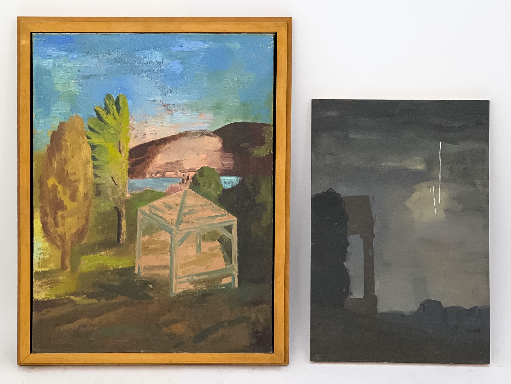 David Hornung | Ancient Evening / Outbuilding (1986-88 (1986 - 1988 ...