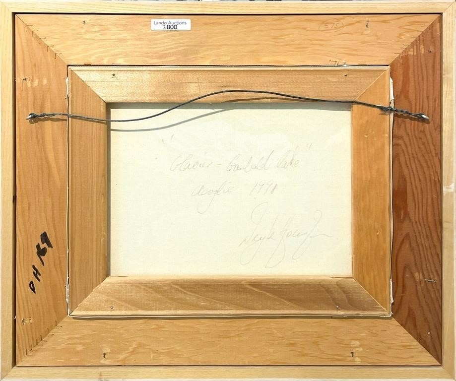 Deryk Houston | Glacier Gariboldi Lake | MutualArt