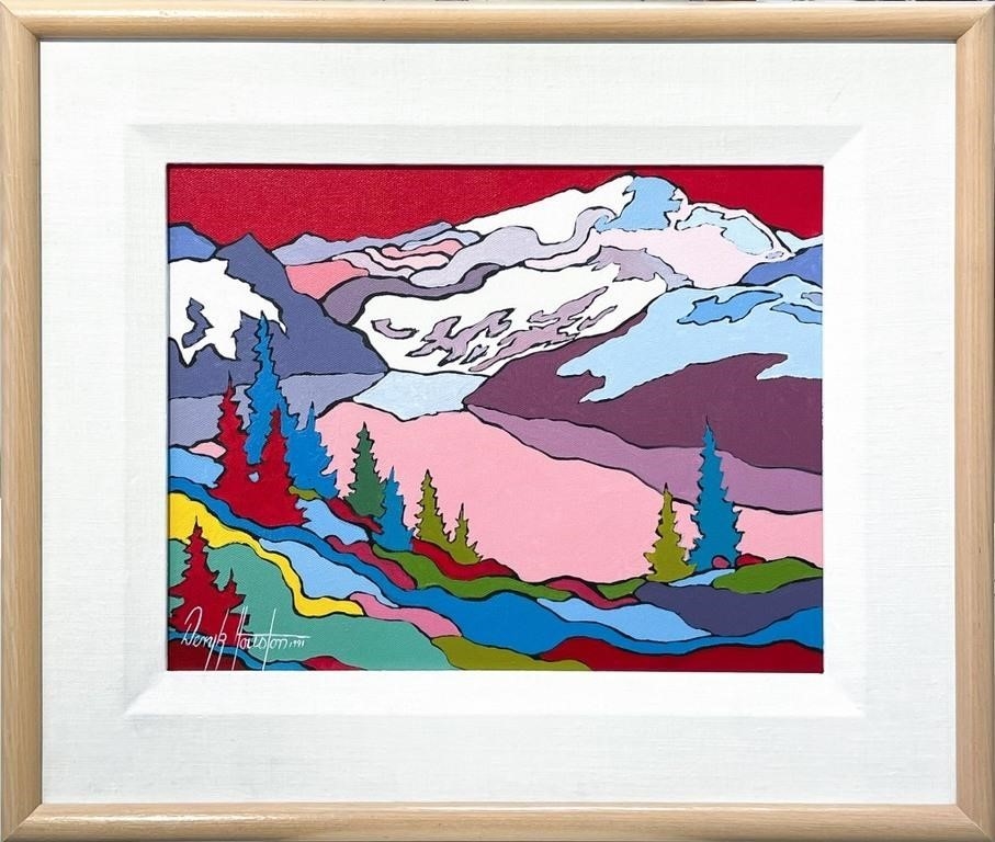 Deryk Houston | Glacier Gariboldi Lake | MutualArt