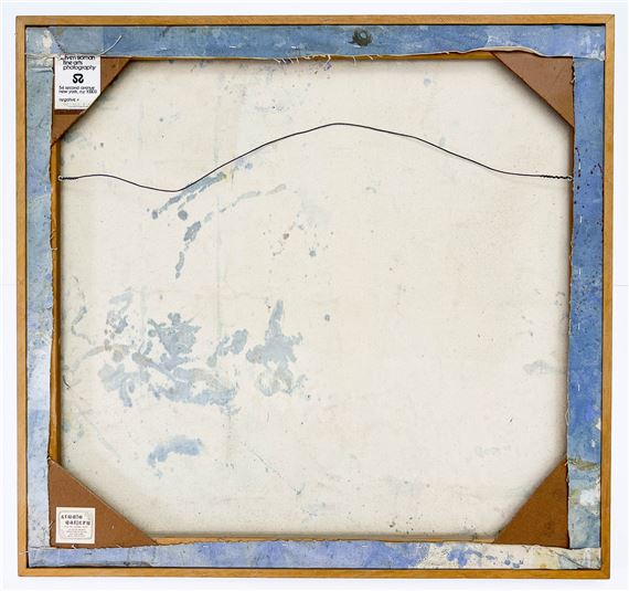 Sandra Lerner | Untitled (Composition in Blue) (1982 (1982) | MutualArt