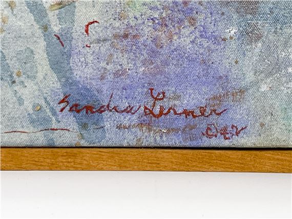 Sandra Lerner | Untitled (Composition in Blue) (1982 (1982) | MutualArt