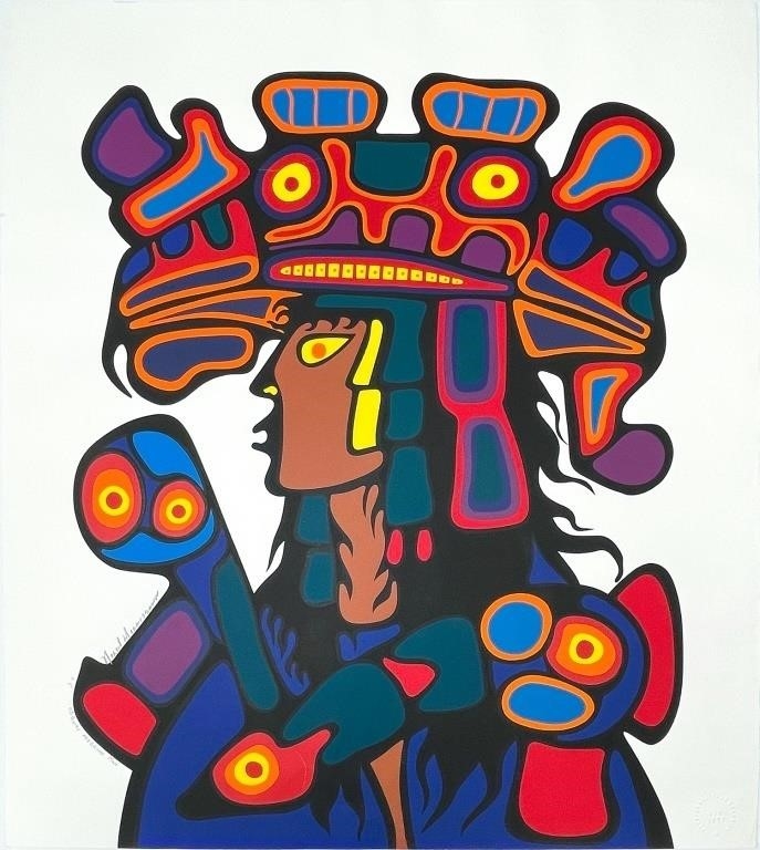 Norval Morrisseau | The Art of Norval Morrisseau-Limited Edition (1979 ...