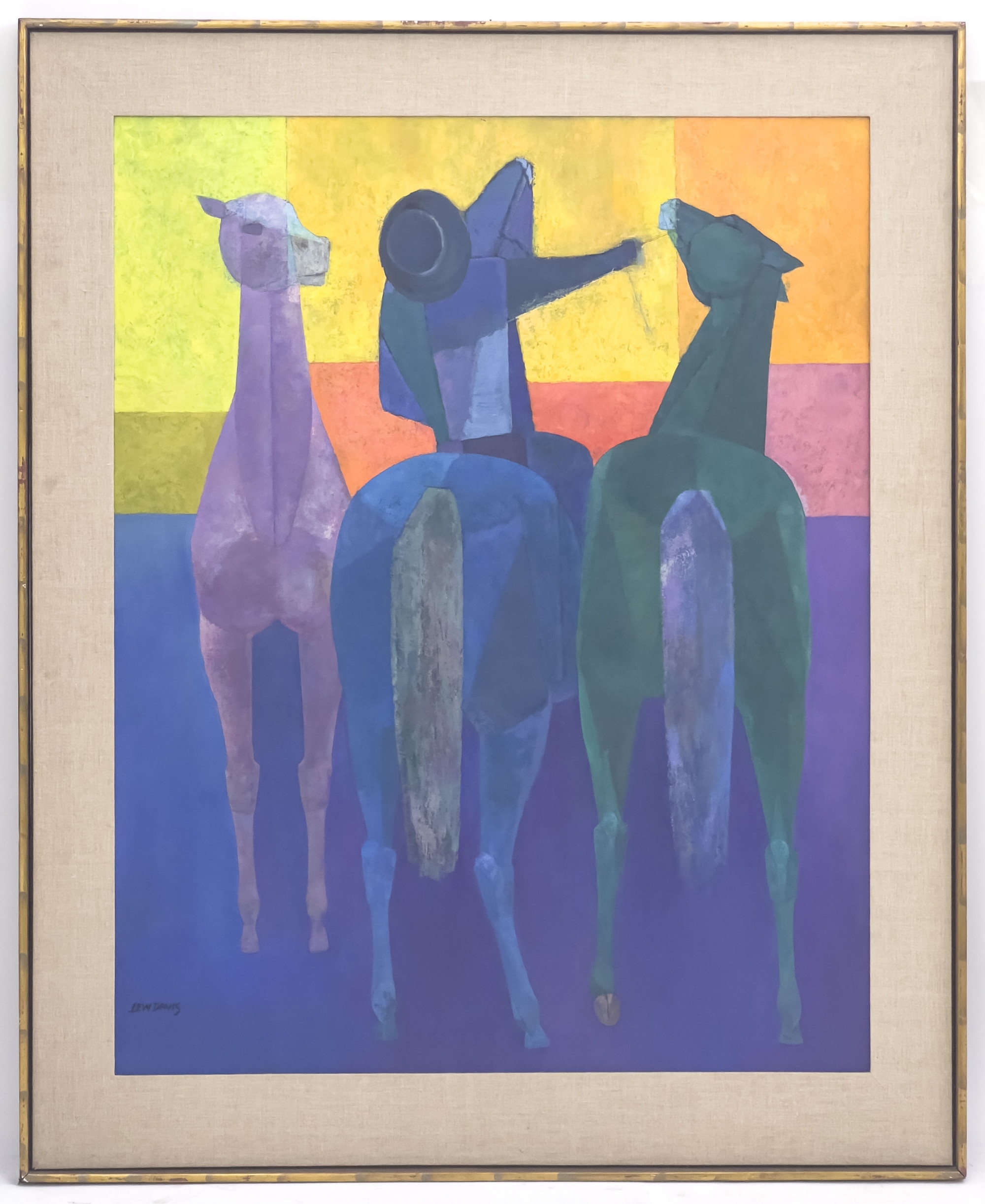 Lew Davis | The Observer (1974 (1974) | MutualArt