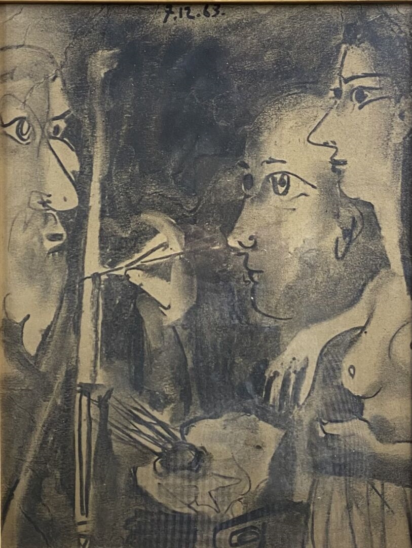 Pablo Picasso | Le peintre et son modèle | MutualArt